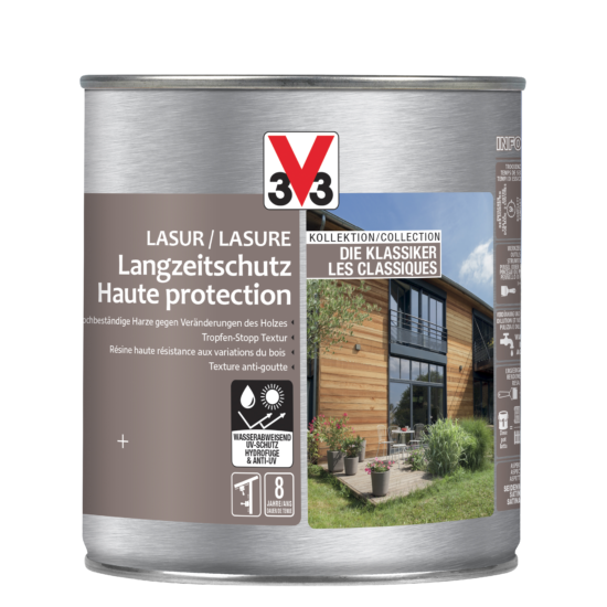 Lasure HAUTE PROTECTION «LES CLASSIQUES» – V33